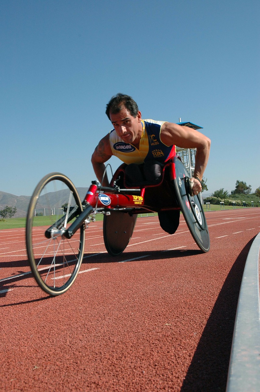 Fiets voor een gehandicapt persoon